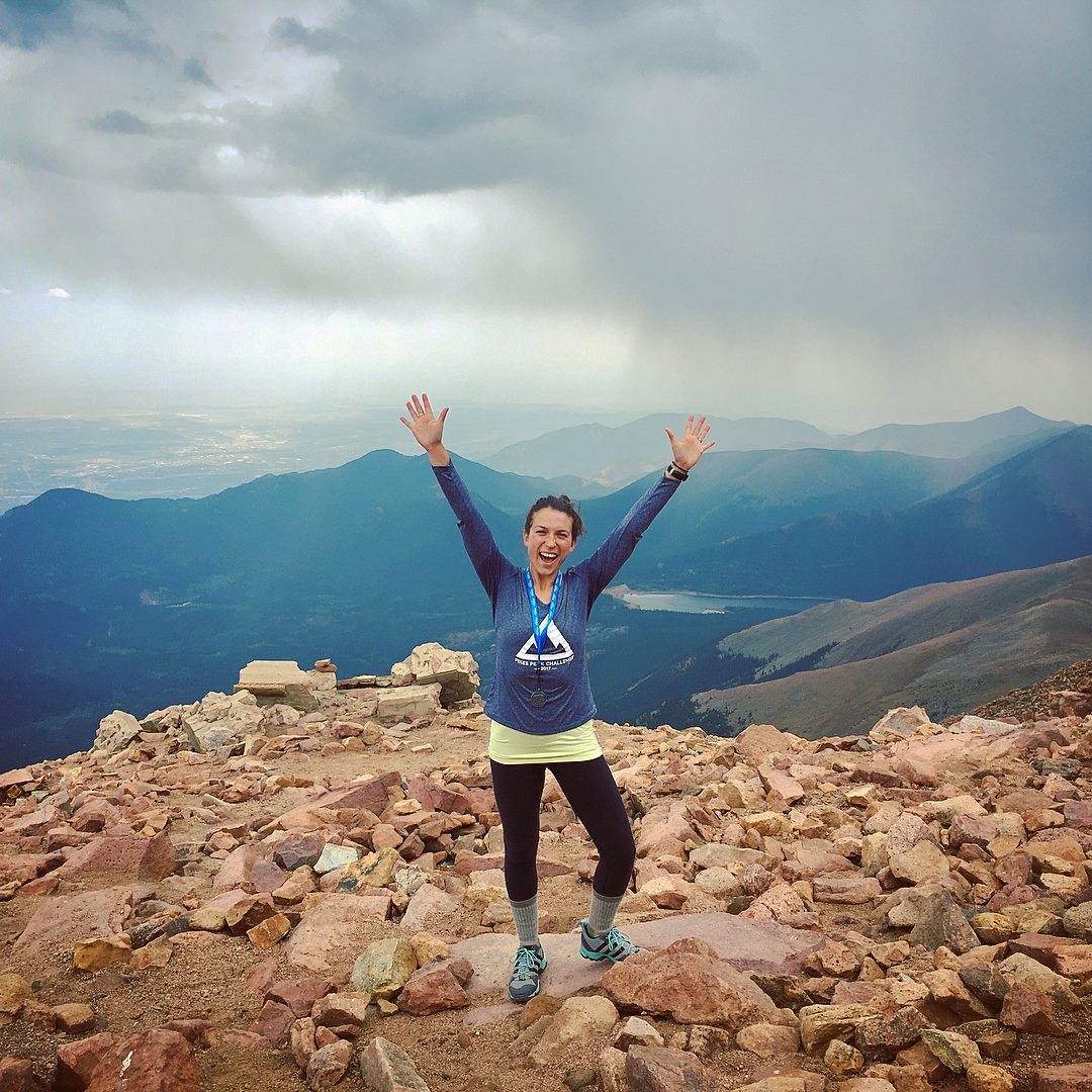 2018 Pikes Peak Challenge Summit Hiker: Amy Fricke - Pikes Peak Challenge