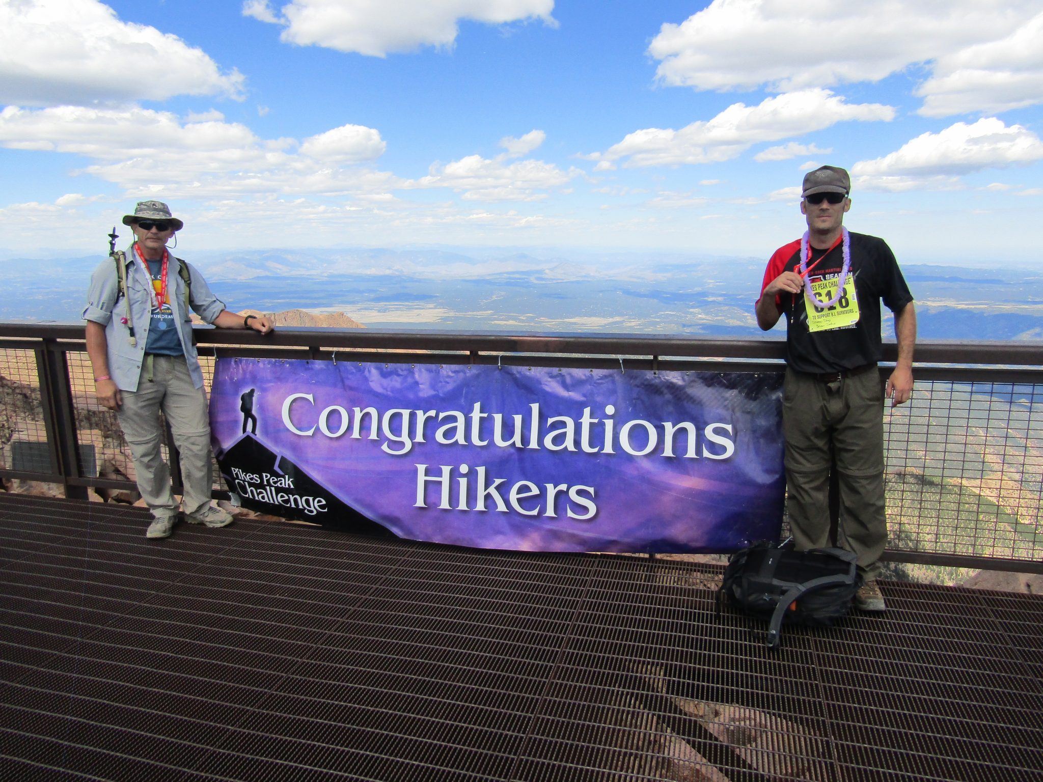 2023 Pikes Peak Challenge Summit Hiker: Brian Iudice - Pikes Peak Challenge