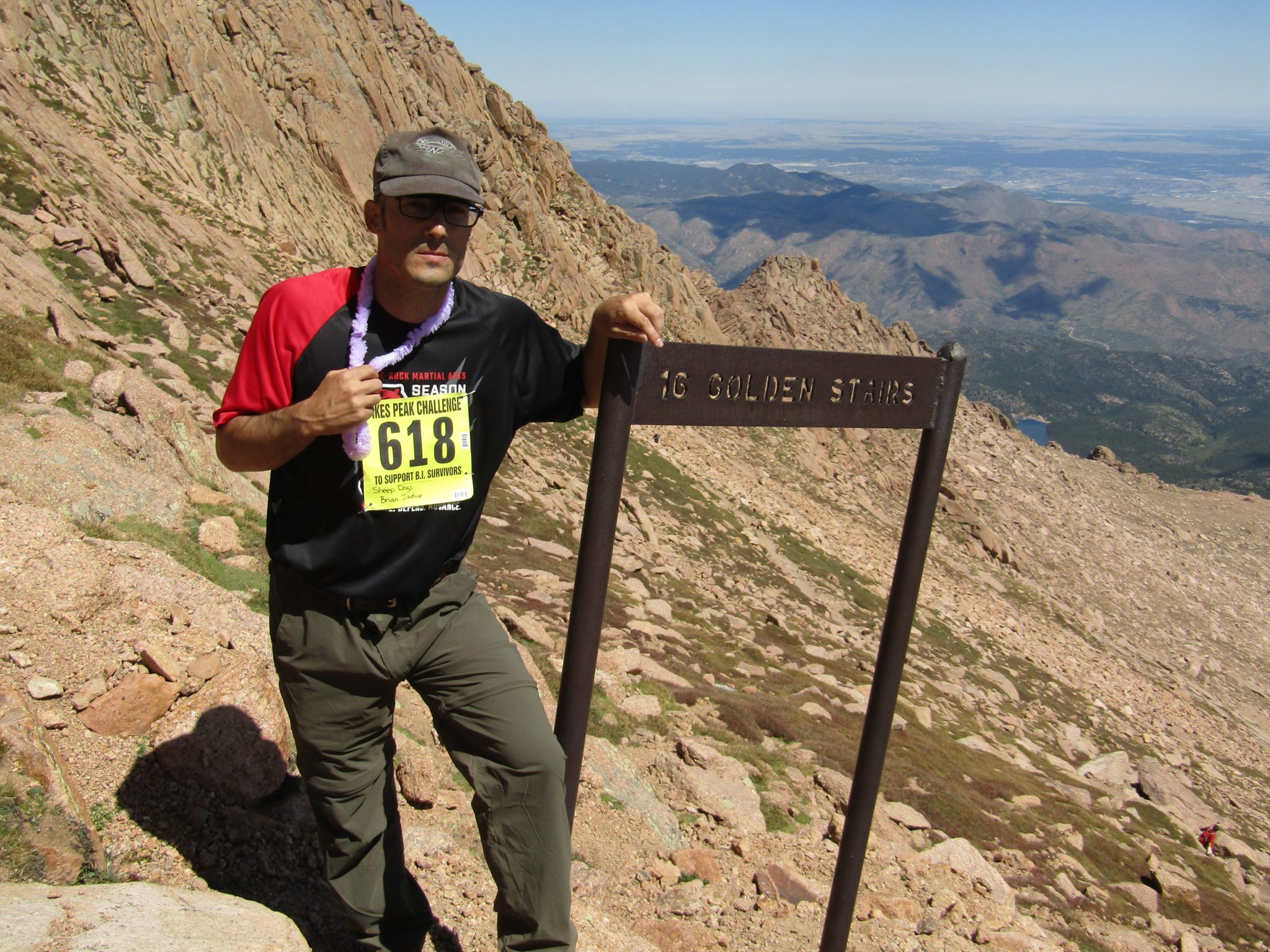 2024 Pikes Peak Challenge Summit Hiker: Brian Iudice - Pikes Peak Challenge